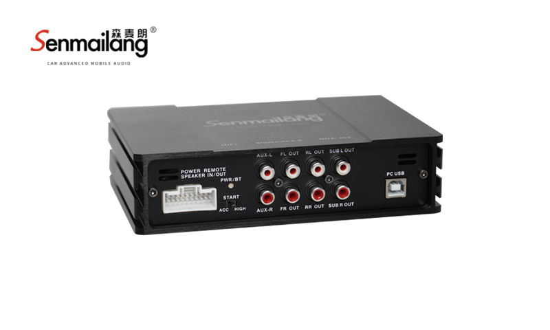 Senmailang森麦朗DSP功放MDA系列MDA-460(6路DSP\4路功放)DSP功放-重庆圣听汽车音响